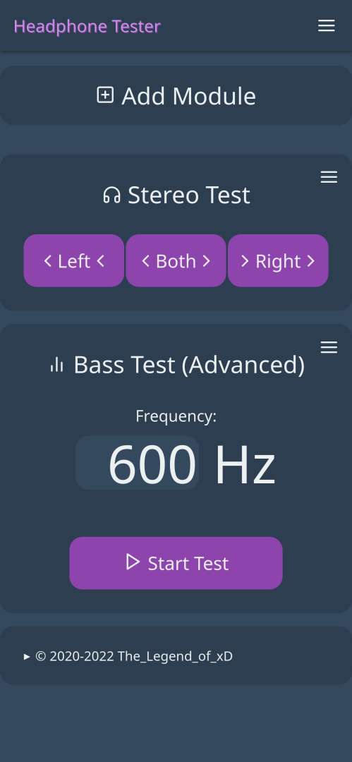 GitHub - TheLegendofxD/headphone-test